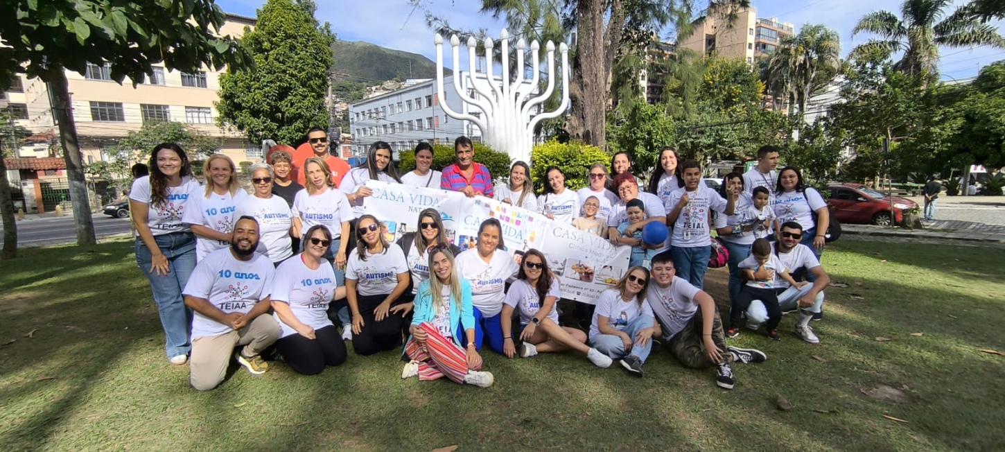 TEIAA comemora 10 anos com caminhada de conscientização sobre o autismo ...